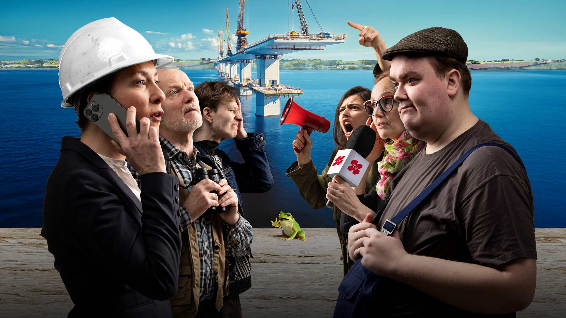 Kattegatforbindelsen - ny satire på Teatret Svalegangen